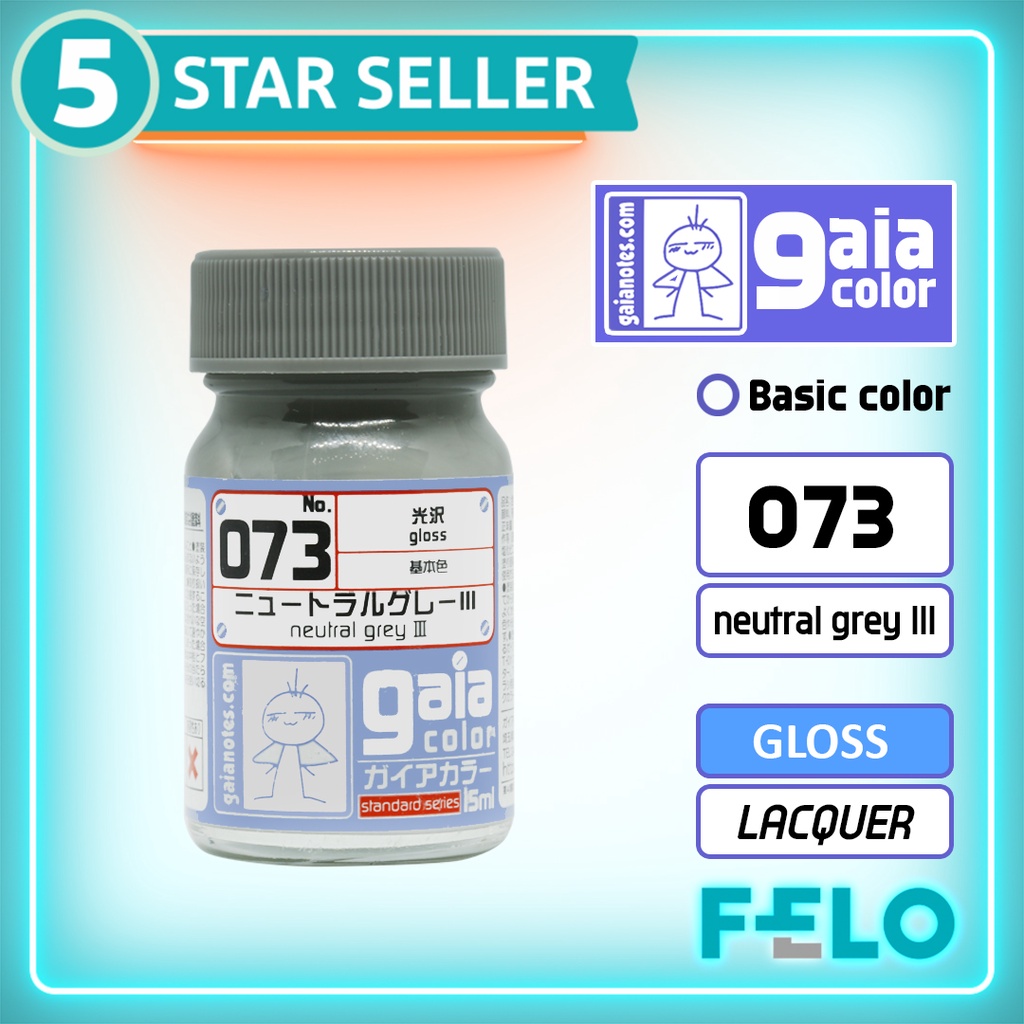 Jual GAIA 073 NEUTRAL GREY III - CAT GUNDAM MOKIT - GAIA NOTES 073 ...