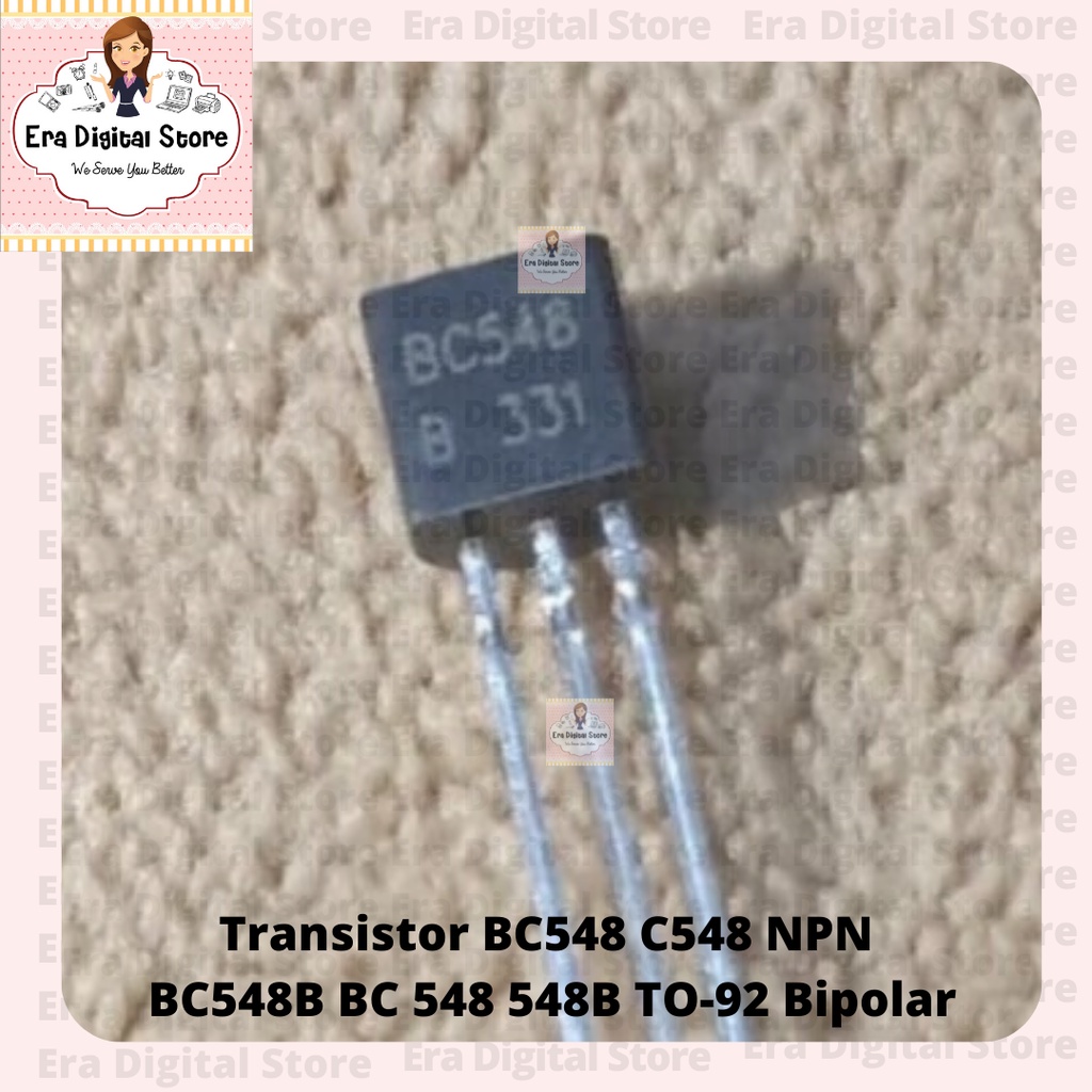 Jual Transistor BC548 C548 NPN BC548B BC 548 548B TO-92 Bipolar ...