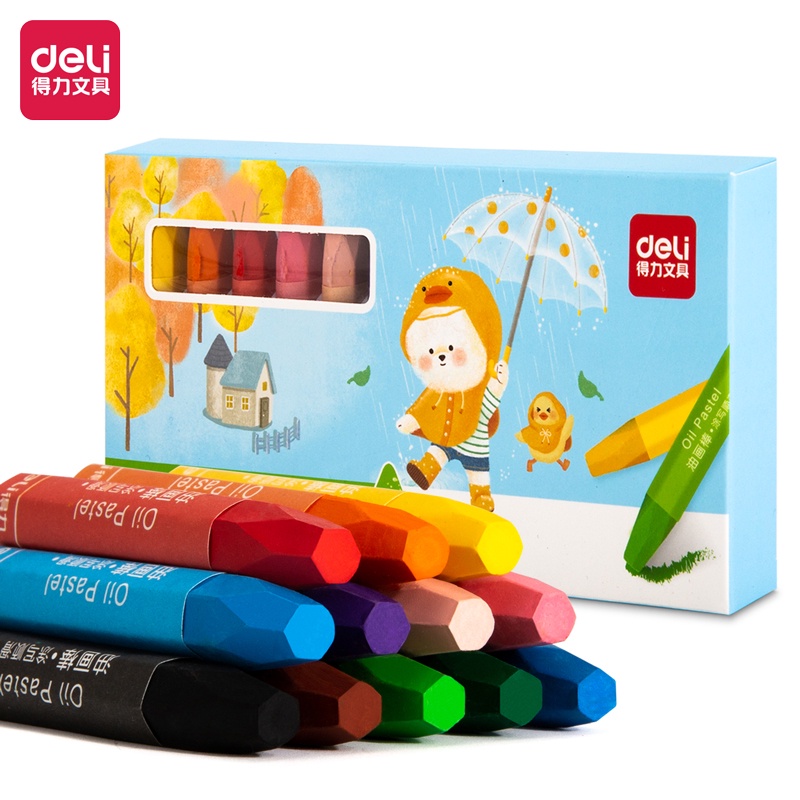 Jual Deli Oil Pastel / Crayon / Krayon 12 24 warna Bersertifikat Aman ... Jual Deli Oil Pastel / Crayon / Krayon 12 24 warna Bersertifikat Aman ...