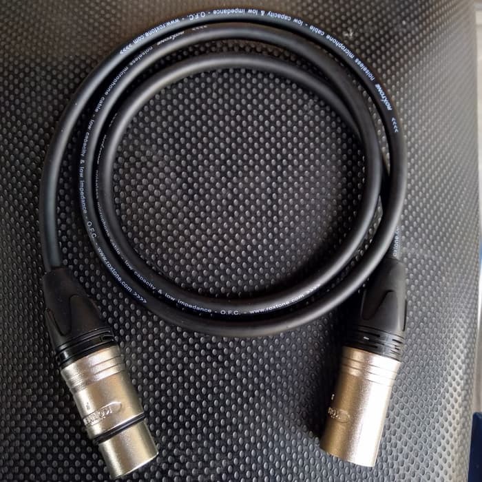 Jual Kabel Mic XLR Female 3 pin to Male 3pin 4 meter Microphone Mixer ...