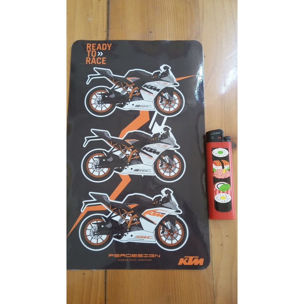 Jual PROMO!! STICKER PACKS KTM RC SERIES | Shopee Indonesia