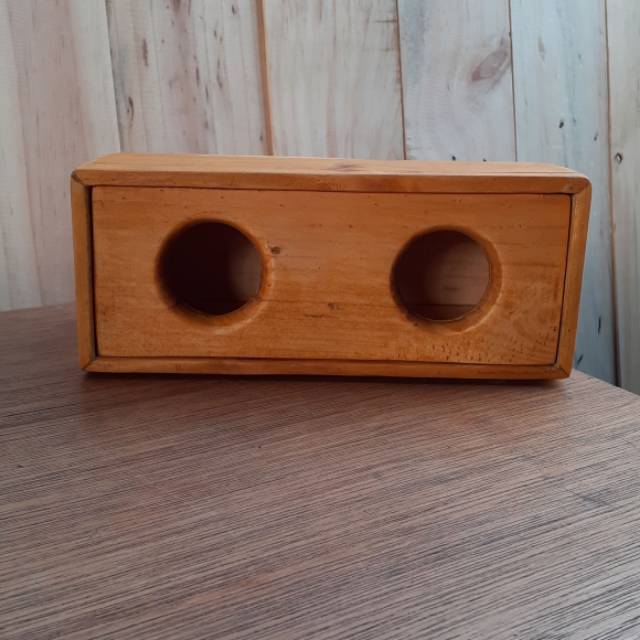 Jual HANDMADE Box Kayu audio diy retro style untuk bluetooth speaker 1. ...