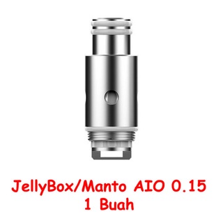 Jual COIL VAPOOR MANTO AIO JELLYBOX KIT 0.15 OHM / 1.2 OHM | Shopee ...