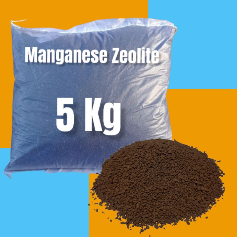 Jual Manganese Zeolite / Mangan / Manganese Greensand / Media Filter ...