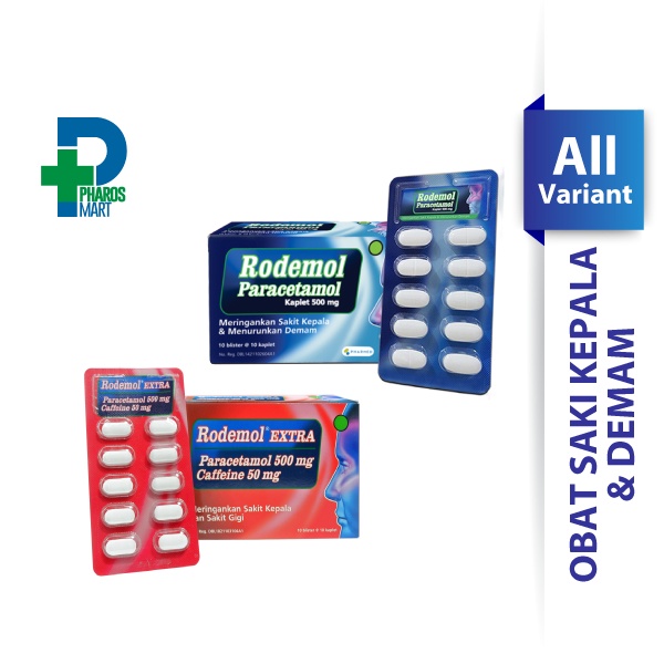 Jual Rodemol Paracetamol dan Rodemol Extra | Shopee Indonesia