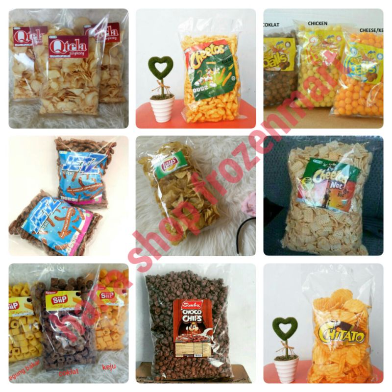 Jual Snack Kiloan Ternama 250 gr All Varian | Shopee Indonesia