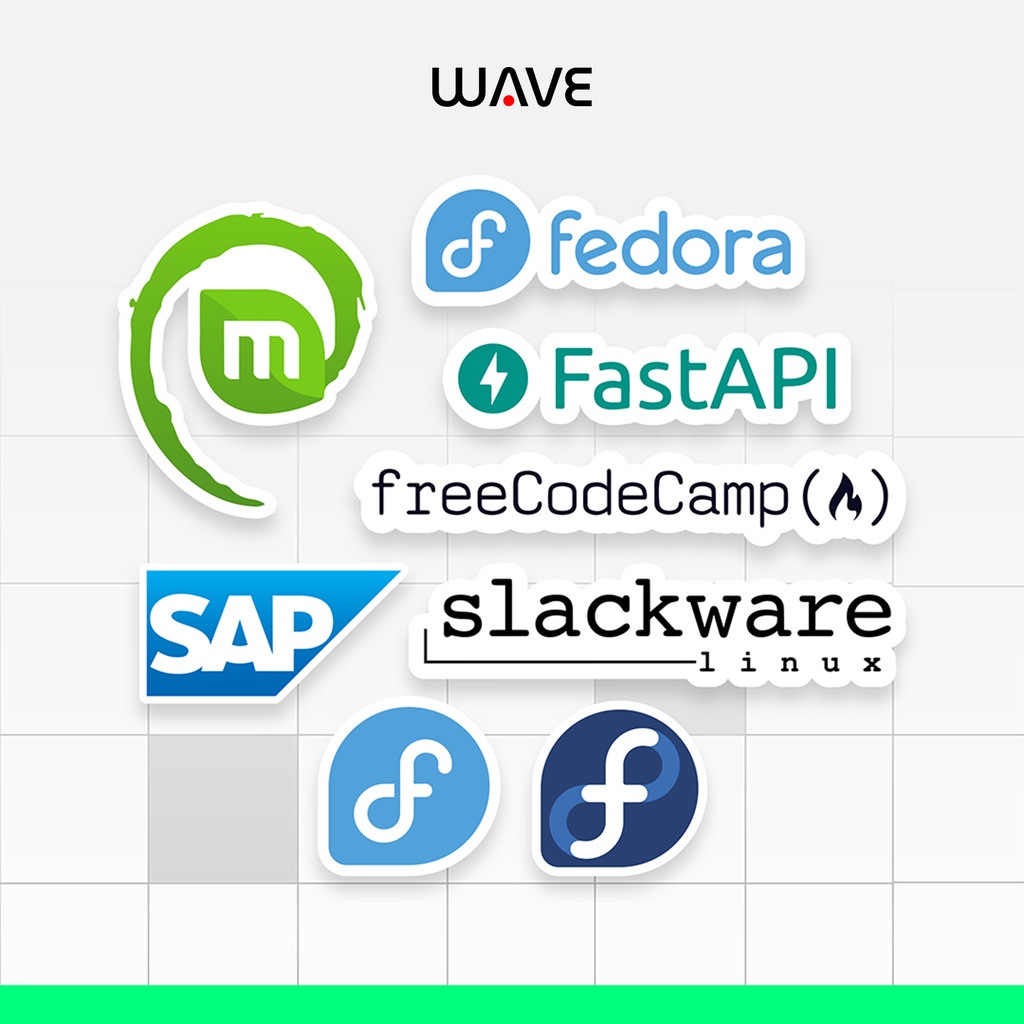 Jual Cutting Sticker Vinyl IT Programming Waterproof - Linux | LMDE ...