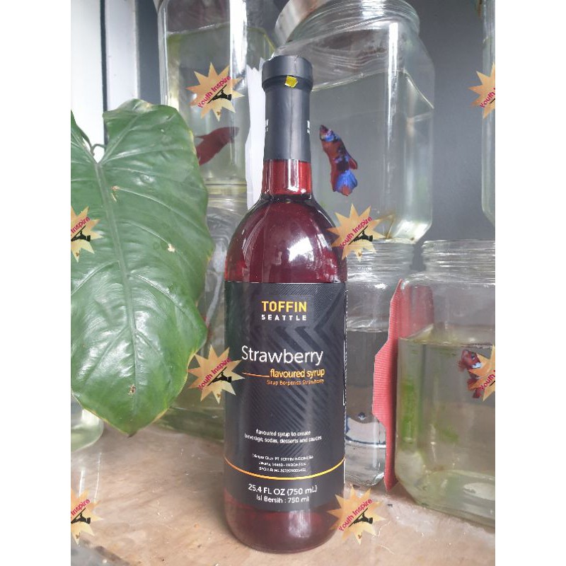 Jual Toffin Syrup Strawberry 750 ml | Shopee Indonesia