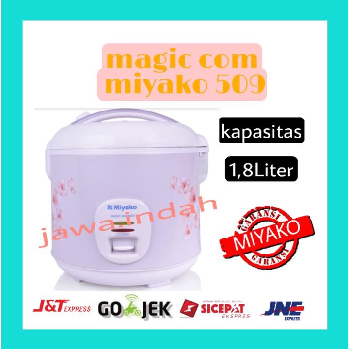 Jual MIYAKO MCM-509 Rice Cooker Magic Com 3in1 - 1.8 Liter | Shopee Indonesia
