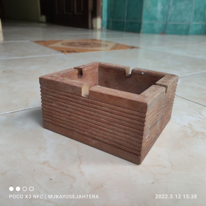 Jual Asbak Kayu Unik Bahan Kayu Bengkirai Oven Profil Souvenir | Shopee ...