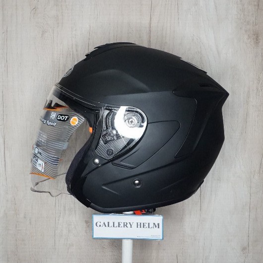 Jual INK Dynamic Solid Black Matt / INK Dynamic Solid Black Doff / helm ...