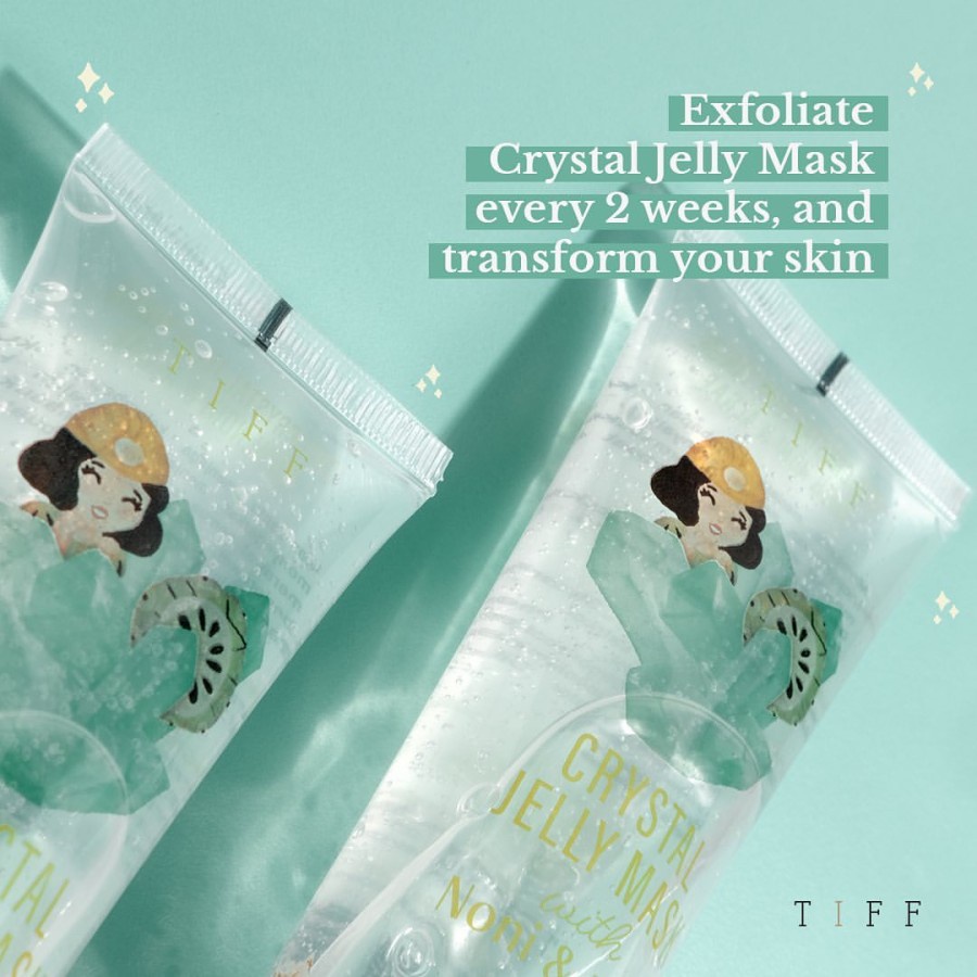 Jual Crystal Jelly Mask with Noni & Algae - Exfoliating Mask Tiff Body ...