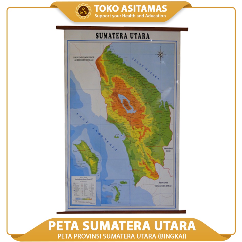 Jual Peta Provinsi Sumatera Utara (Bingkai) Indonesia|Shopee Indonesia