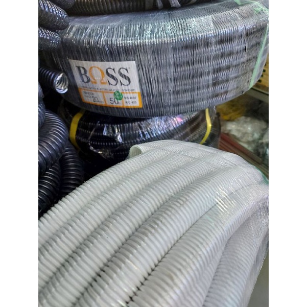 Jual Selang Fleksibel PVC conduit Boss 20 mm (50 meter / roll ...