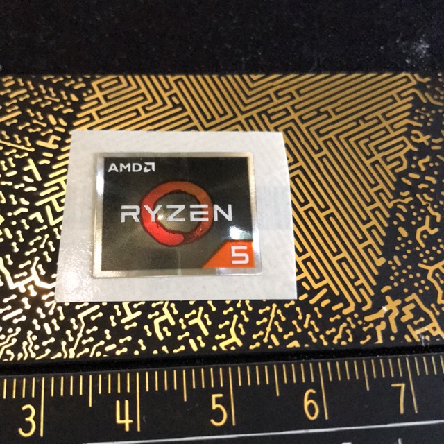 Jual Sticker stiker AMD Ryzen 5 ori Indonesia|Shopee Indonesia