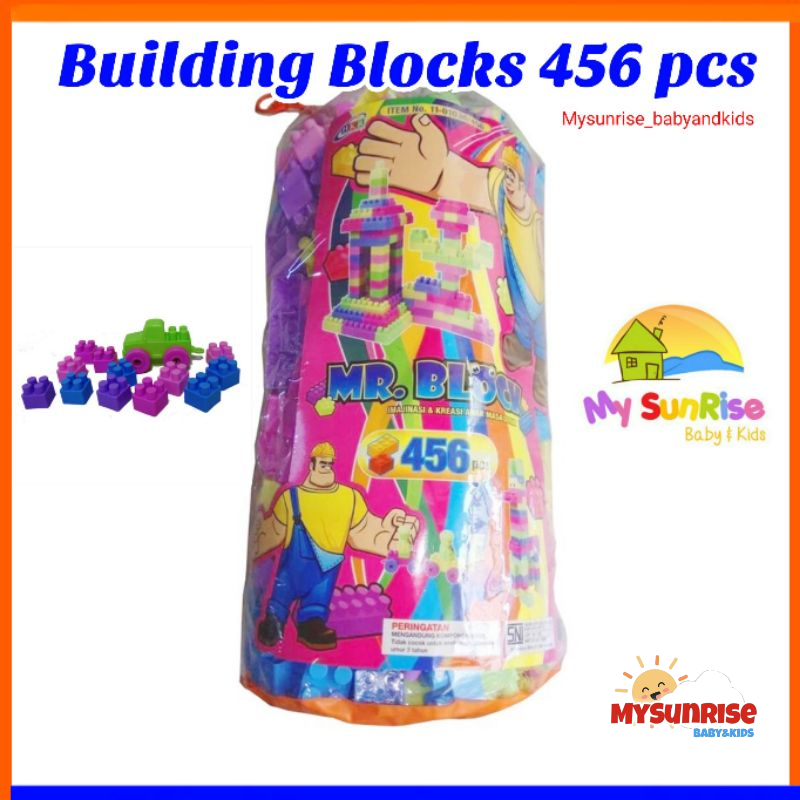 Jual Mr Block 456pcs Building Block / Blocks / Blok / Balok Susun ...