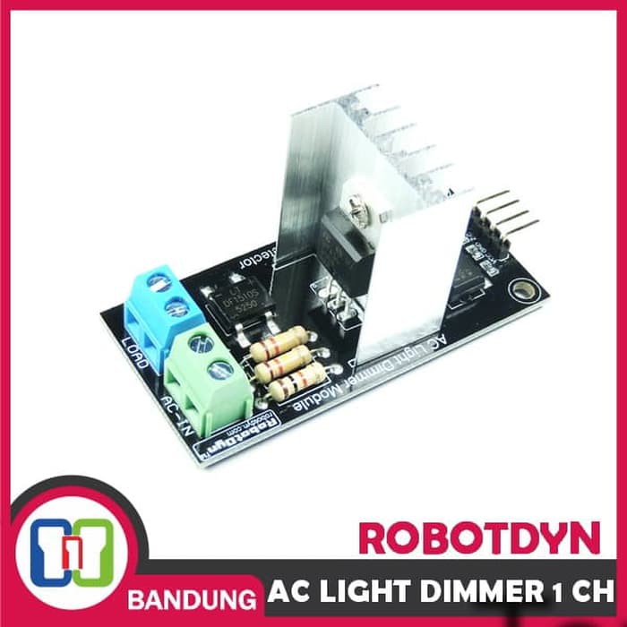 Jual ROBOTDYN AC LIGHT DIMMER 1 CHANNEL 3 3V 5V 220V 110V MODULE | Shopee Indonesia