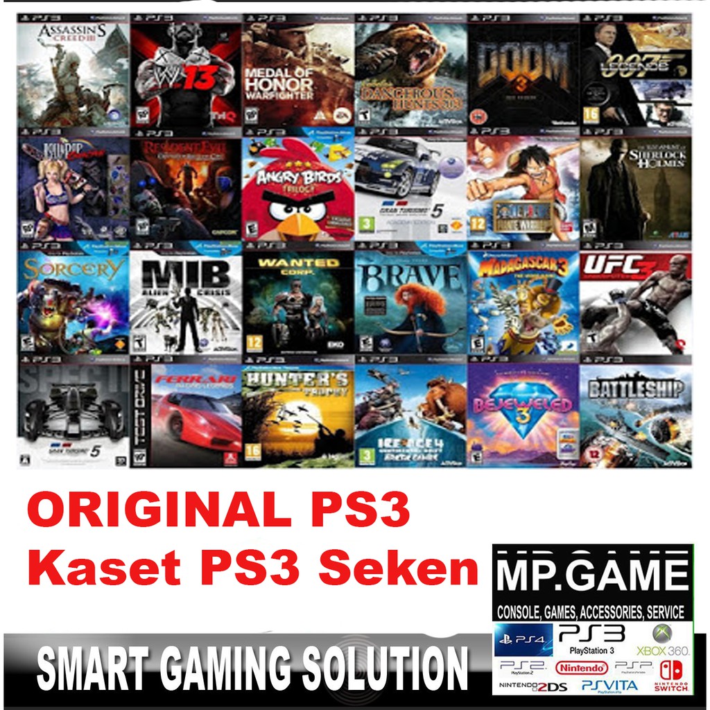 BD PS3/ Kaset PS3 ORIGINAL MURAH PROMO Bahasa English | Shopee Indonesia