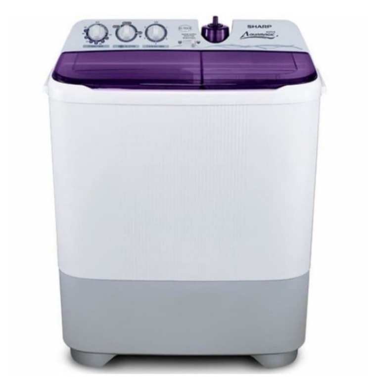 Jual Mesin cuci Sharp 9 kg 2 tabung ES-T95CR | Shopee Indonesia