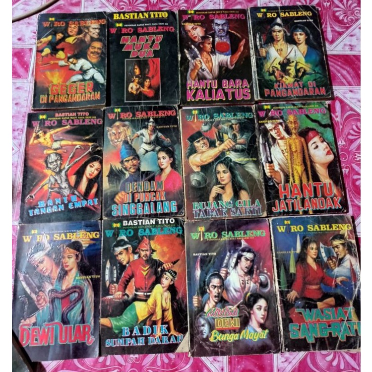 Jual Buku jadul cerita anak anak wiro sableng | Shopee Indonesia