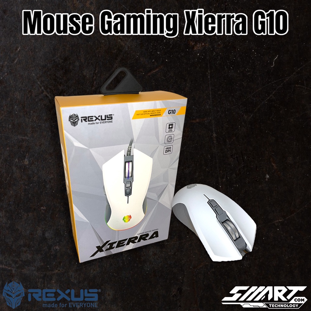 Jual Mouse Gamming Rexus Xierra G10 | Shopee Indonesia