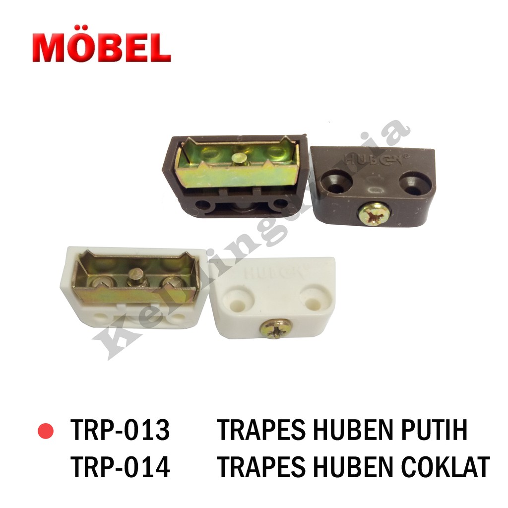 Jual Trapes HUBEN Ambalan Siku Kayu Lemari Plastik Traves Travex WH/BN ...