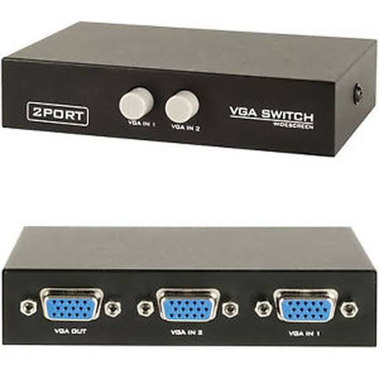 Jual VGA Switch 2 Port 2 Input 1 Output | Shopee Indonesia