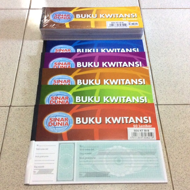 Jual Buku Kwitansi Besar 50 lbr | Shopee Indonesia