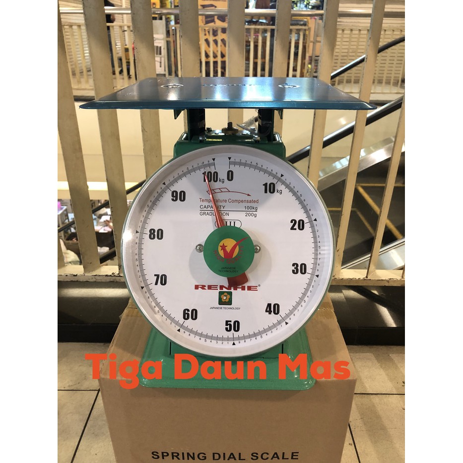 Jual Timbangan Renhe Kapasitas 100 Kg / Timbangan Manual Kualitas Vietnam 100kg | Shopee Indonesia
