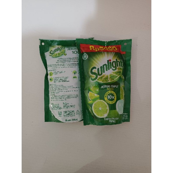 Jual sunlight jeruk nipis 210ml | Shopee Indonesia