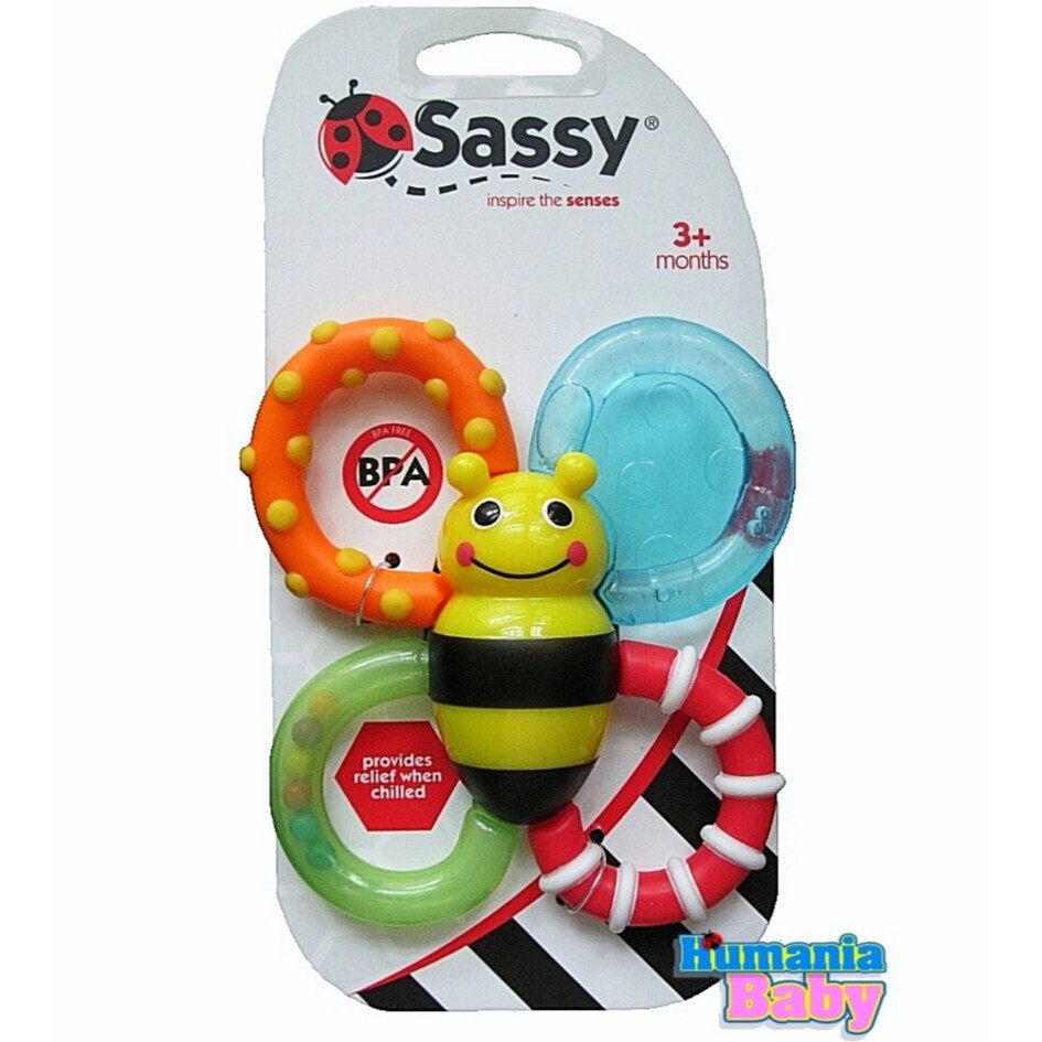 Jual Sassy Bumble Bites Teether New ( 80679 ) Indonesia|Shopee Indonesia