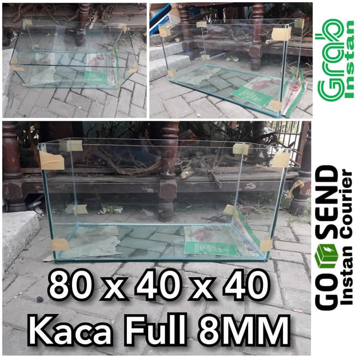 Jual Aquarium Kaca 80x40x40 Full 8MM | Shopee Indonesia