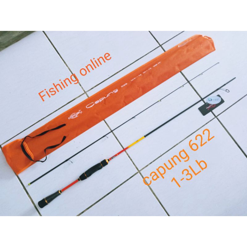 Jual Rod Capung 622 1-3lbs Gen 2 | Shopee Indonesia