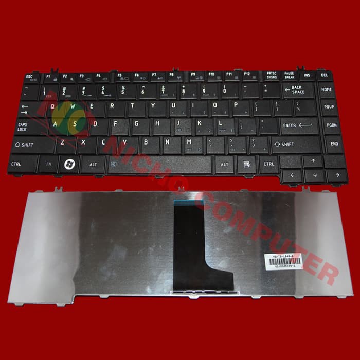 Jual KEYBOARD TOSHIBA SATELLITE C600 C640 L600 L630 L635 L640 L640D ...