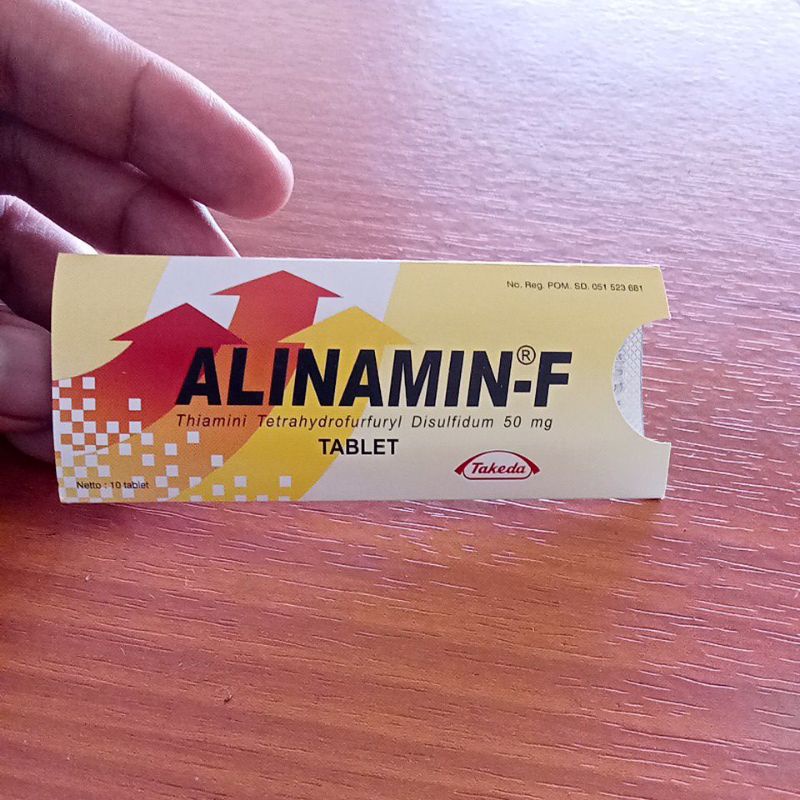Jual alinamin-f per strip isi 10 tab Indonesia|Shopee Indonesia