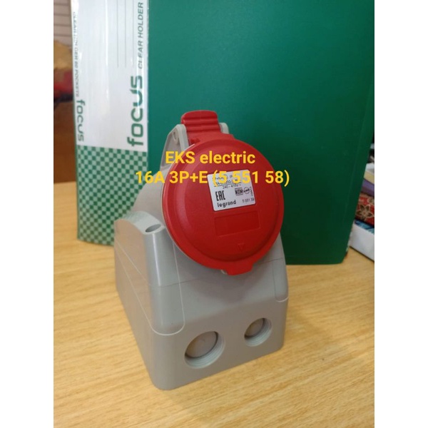 Jual SURFACE MOUNTING SOCKET LEGRAND 16A 4Pin 3P+E (Female) 3phase | Shopee Indonesia