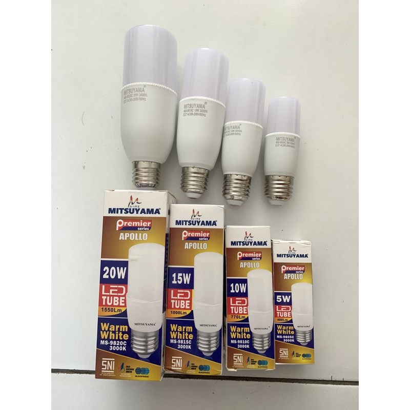 Jual lampu LED Tube super terang Mitsuyama (warm white) | Shopee Indonesia