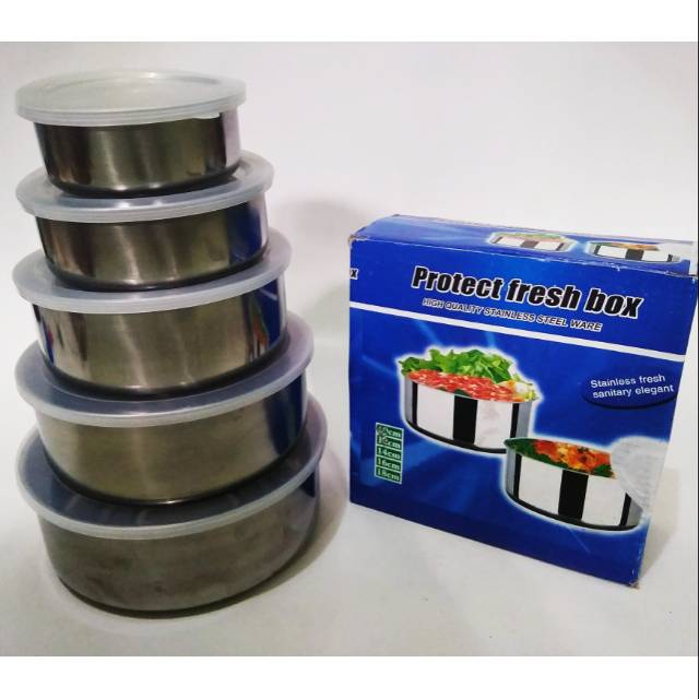 Jual Protect fresh box rantang susun isi 5pcs Indonesia|Shopee Indonesia