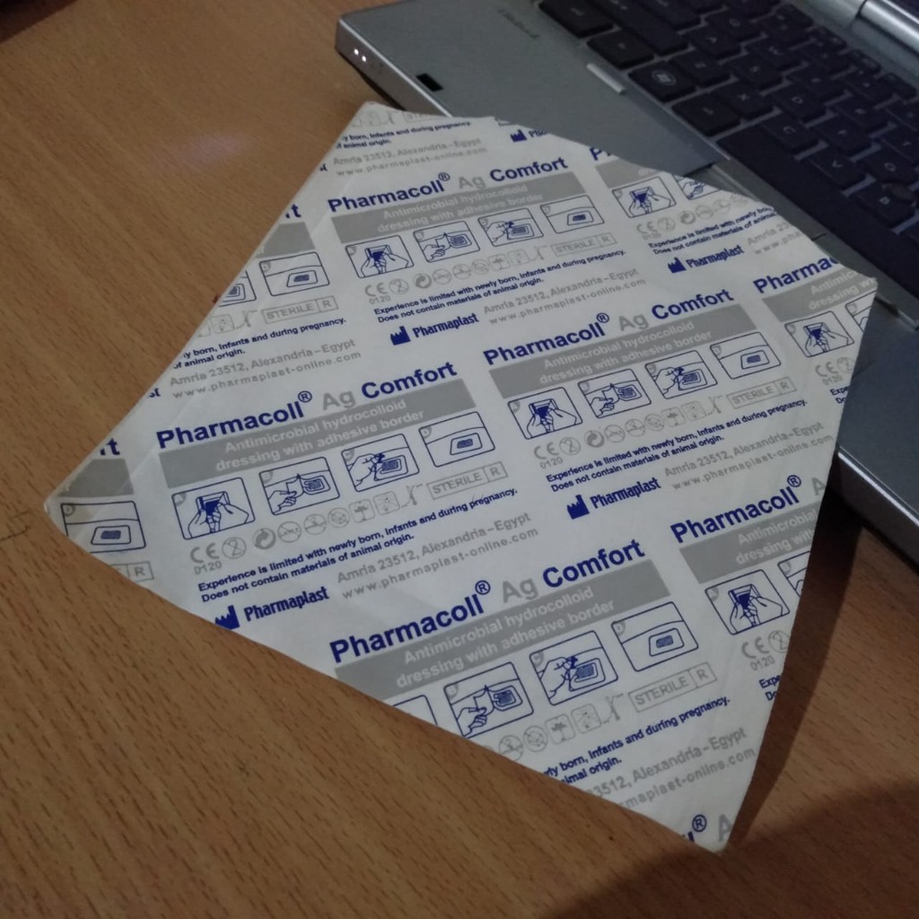 PHARMACOLL AG COMFORT (Hidrocoloid + Silver) | Shopee Indonesia
