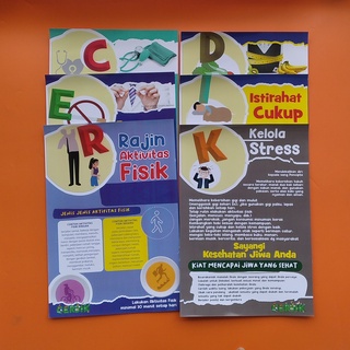 Jual Paket Poster Kesehatan - Paket Poster CERDIK untuk Cegah PTM ...