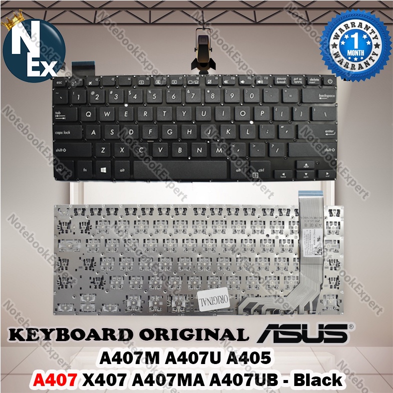 Jual Keyboard Original Asus A407M A407U A405 A407 X407 A407MA A407UB ...