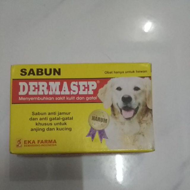 DERMASEP SABUN BATANG / penyakit kulit dan gatal / dog / alergi / sabun ...