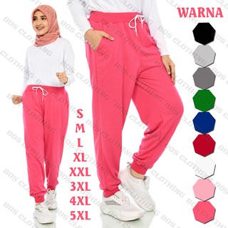 Jual Celana Jogger Kombinasi Premium Pria Wanita Baby Terry Joger Pants | Shopee Indonesia