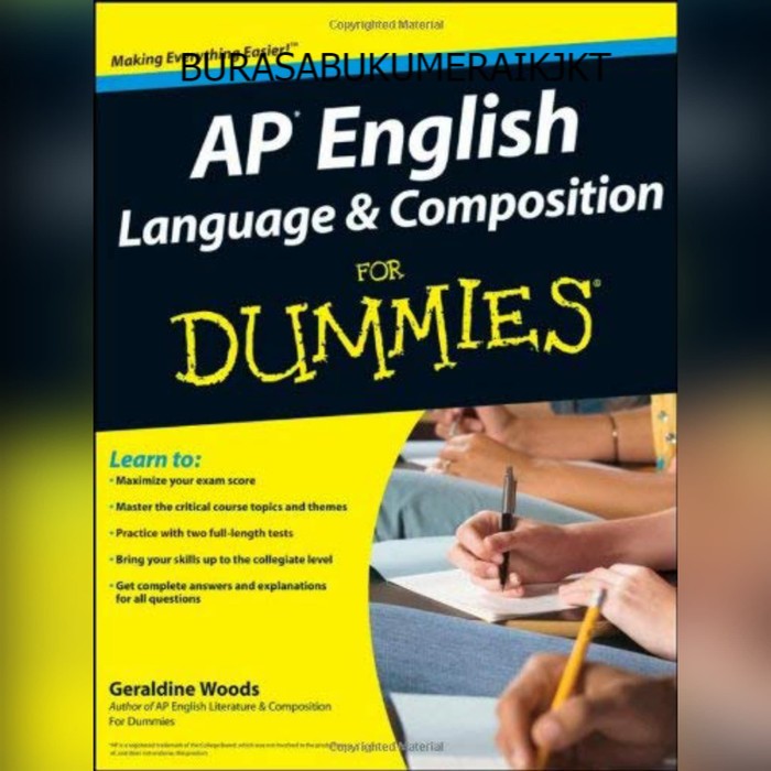 Jual AP English Language and Composition For Dummies (BUKU CETAK ...
