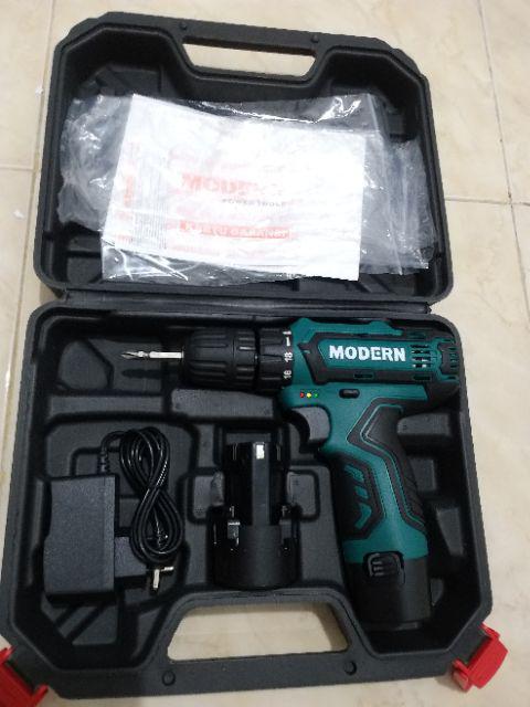 MODERN M-12V Bor Cordless Drill Baterai Batre Tangan Tanpa Kabel ...