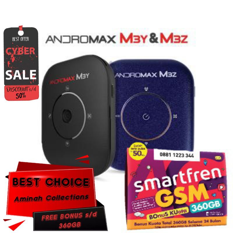 Jual modem mifi andromax m3z free kuota 2gb hingga 360gb | Shopee Indonesia