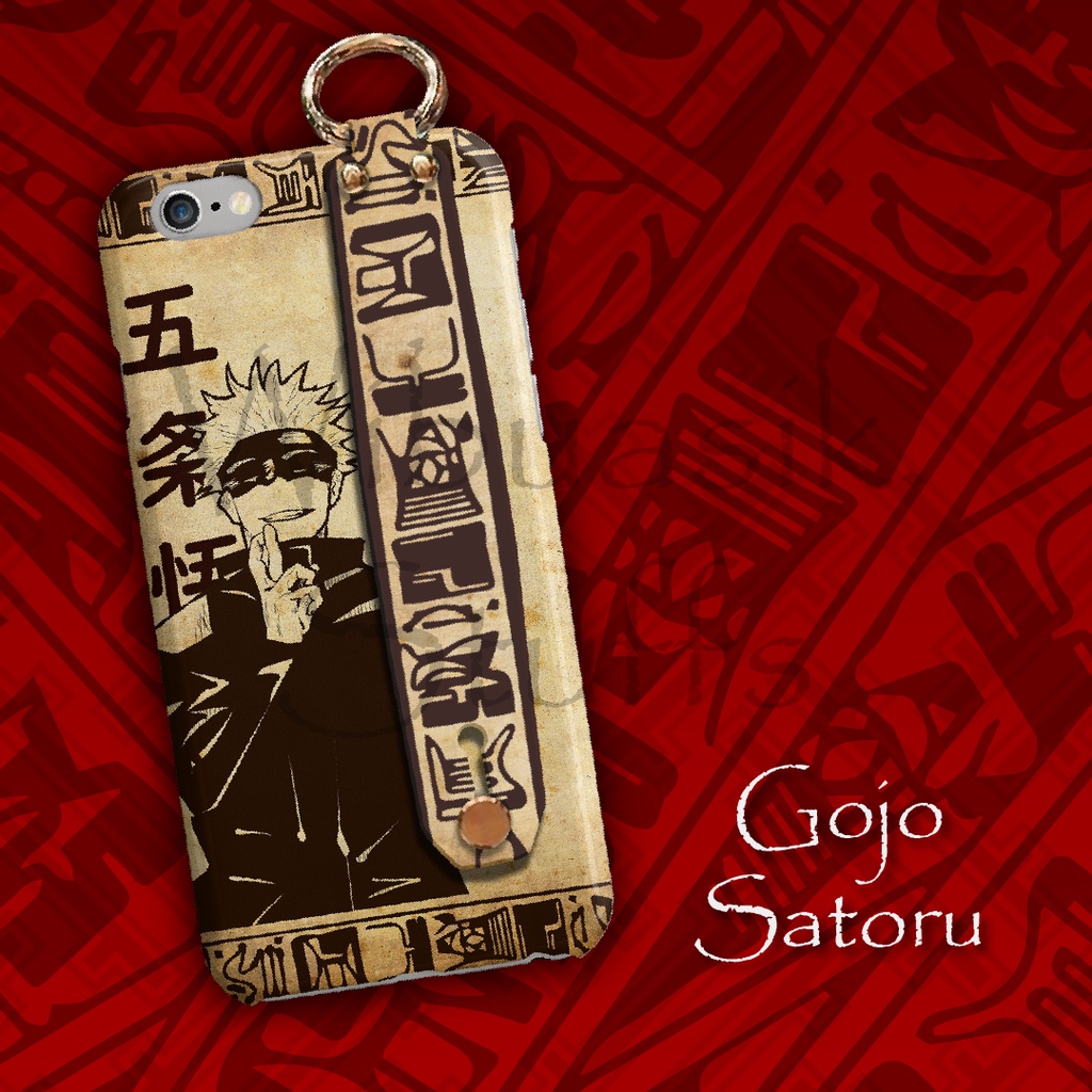 Jual Custom Case Anime Jujutsu Kaisen Gojo Satoru with Talisman ...