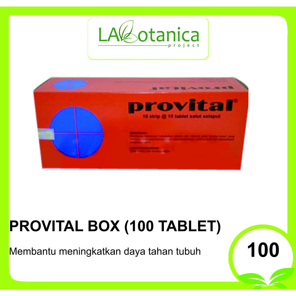 Jual PROVITAL BOX (100 TABLET) | Shopee Indonesia