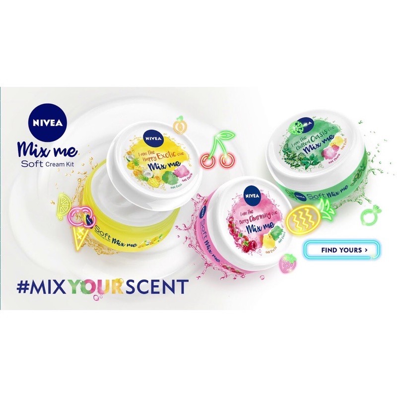 Jual NIVEA Soft Mix Me - 100 ml | Shopee Indonesia