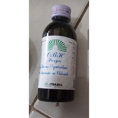 Jual OBH sirup surya 100ml obat batuk hitam | Shopee Indonesia
